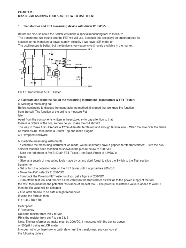 Gacun SMPS Design Tips | PDF | Rectifier | Transformer