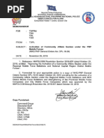 PNP Vision: Loyalty Pledge | PDF | Courage | Police