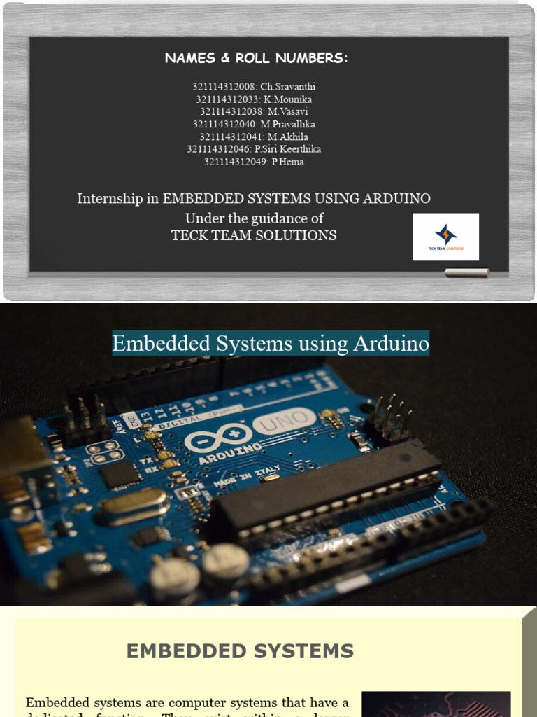 Embedded Systems | PDF | Embedded System | Arduino Embedded Systems | PDF | Embedded System | Arduino