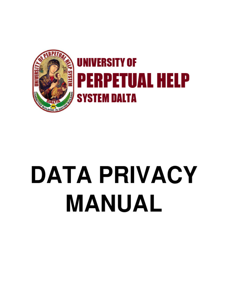 UPHSD Data Privacy Manual | PDF | Privacy | Information Privacy