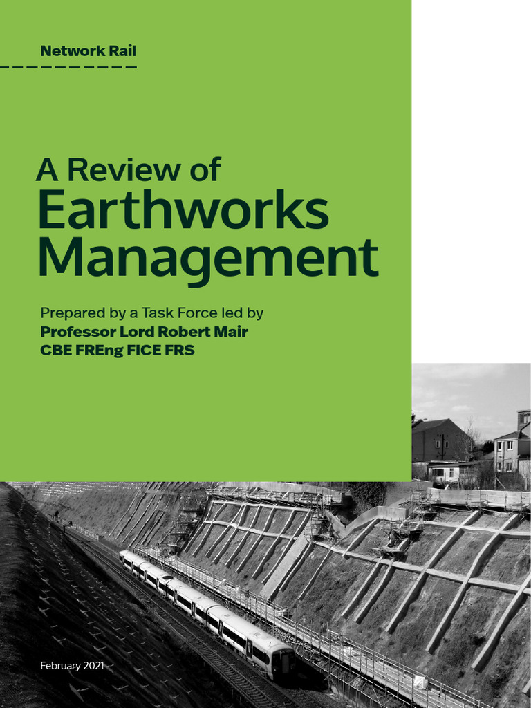 Network Rail Earthworks Review Final Report | PDF | Landslide ...