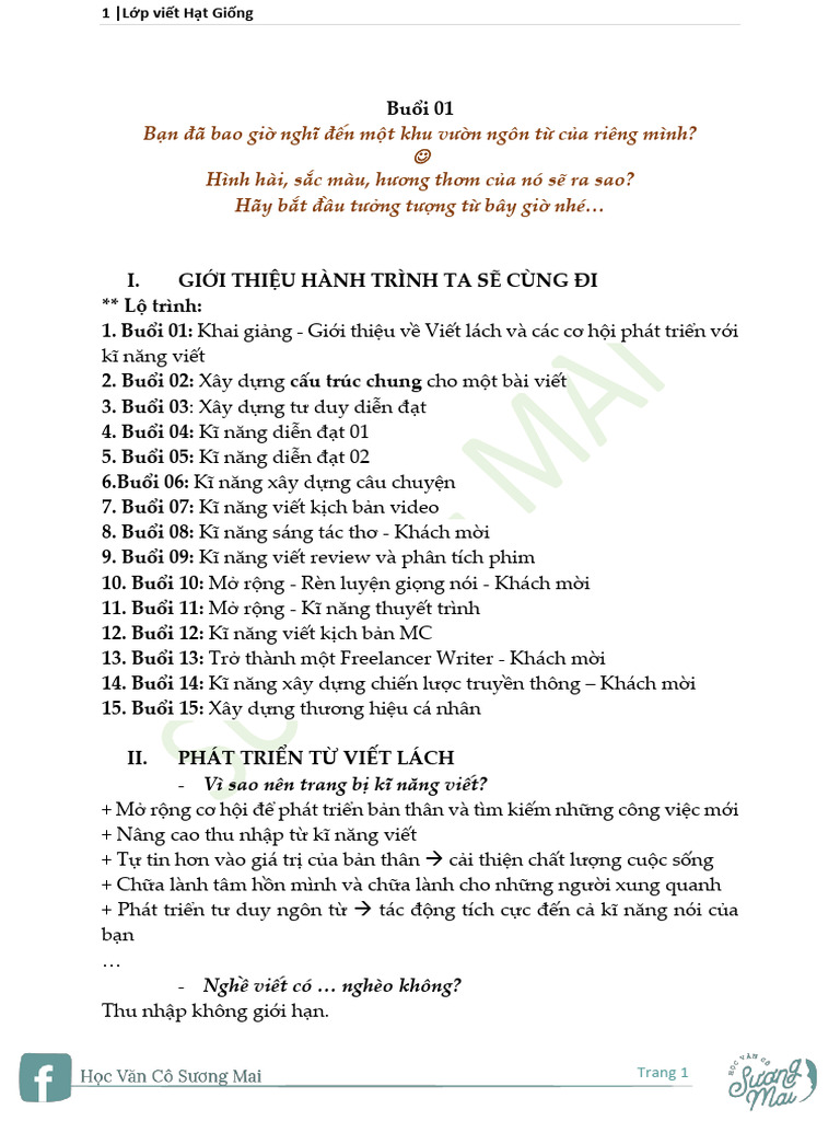 Bu I 01 - Khai Gi NG | PDF