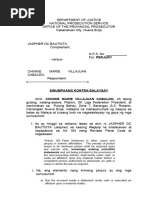 Affidavit (Tagalog) | PDF