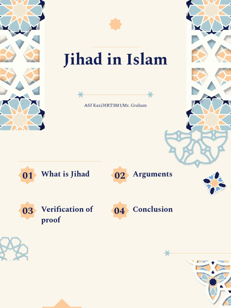 Understanding Jihad in Islam | PDF