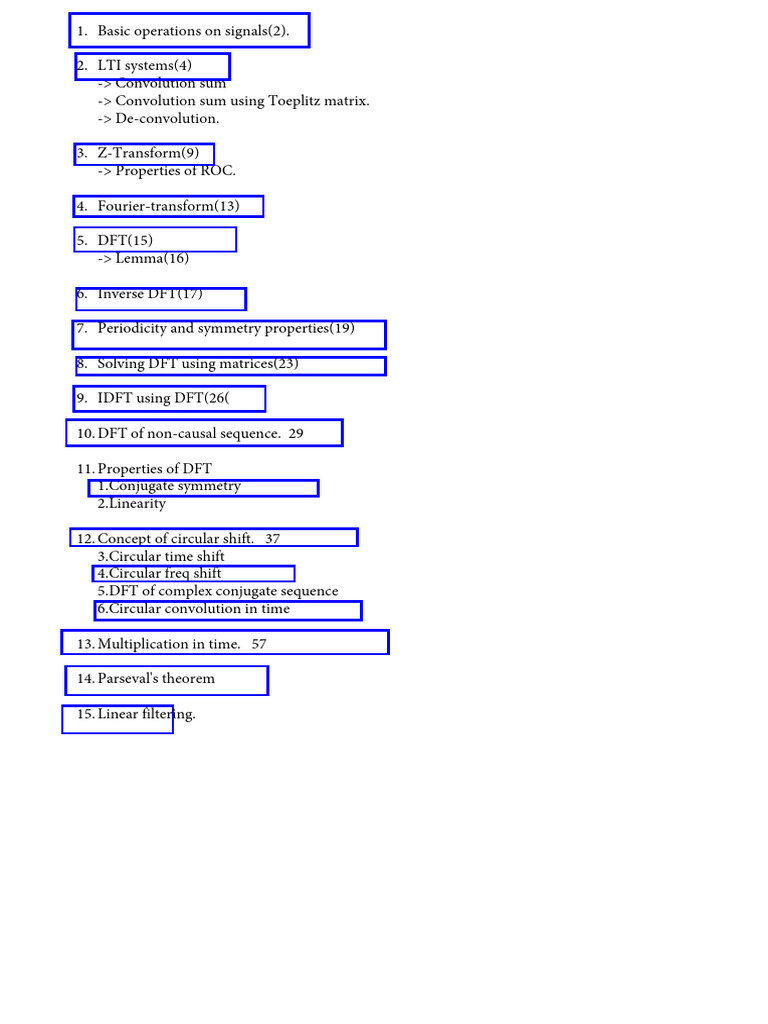 DSP Unit 1 Notes | PDF | Discrete Fourier Transform | Functions And ... DSP Unit 1 Notes | PDF | Discrete Fourier Transform | Functions And ...