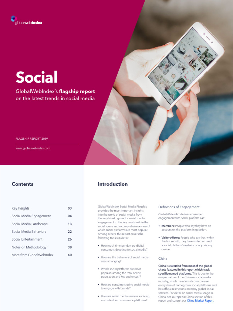 Social Report | PDF | Social Media | Popular Culture & Media Studies