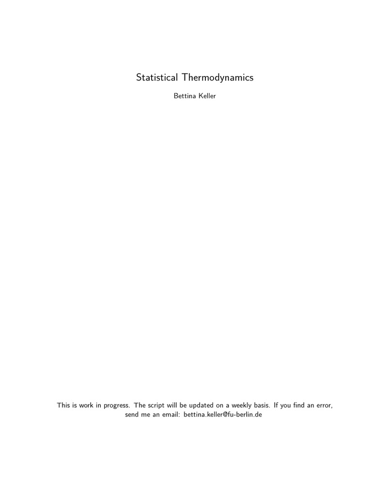 1) Script | PDF | Thermodynamics | Temperature