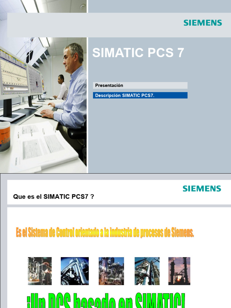 01 - Descripcion Simatic Pcs7 | PDF