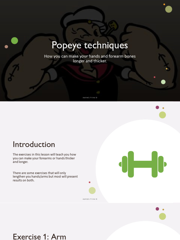 Popeye Techniques Skyscraper Method 240119 180553 | PDF | Hand | Arm