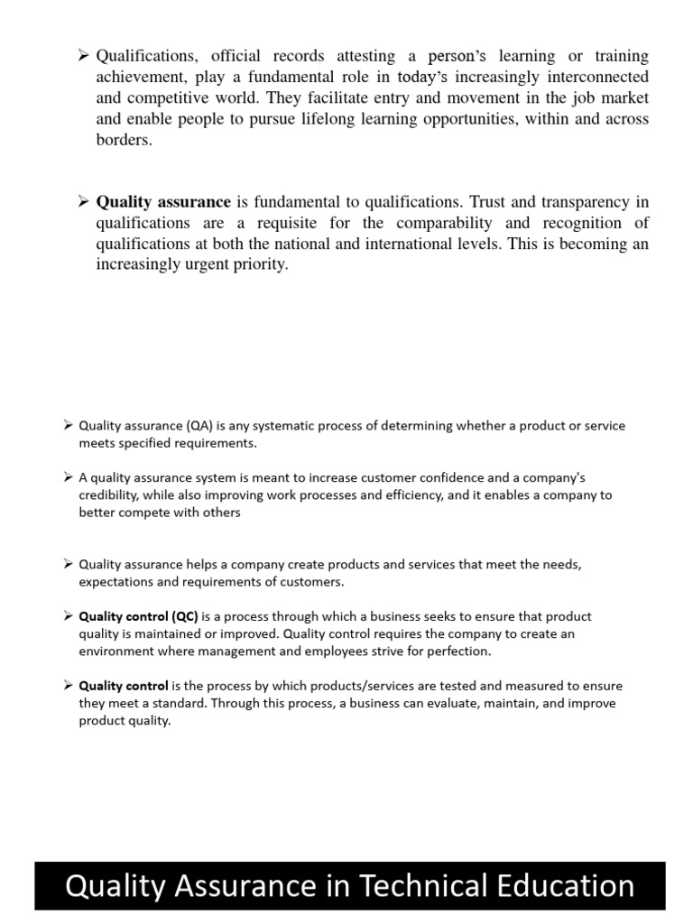 D4 S2 | PDF | Quality Assurance | Teacher Education