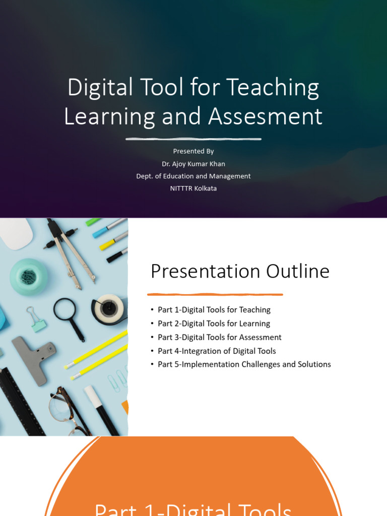 Digital Tool For Teaching Learning and Assesment | Download Free PDF ...