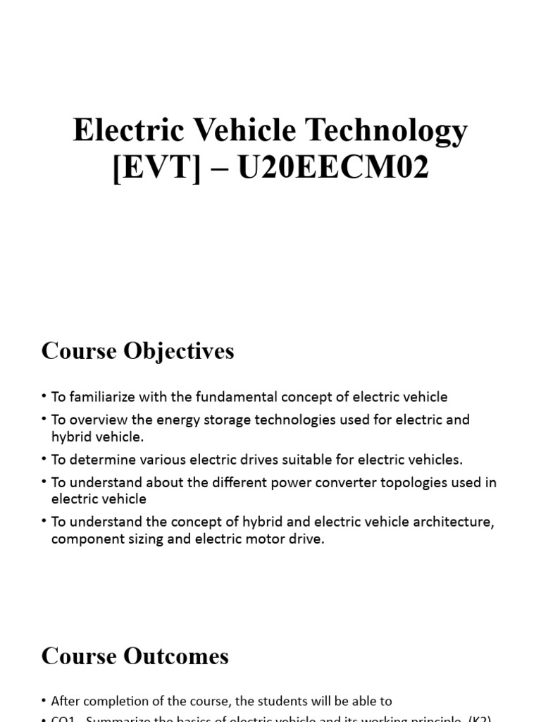 2 Ehv 01 - 2 | PDF | Electric Vehicle | Life Cycle Assessment