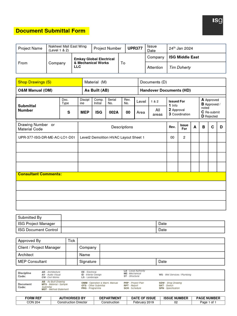Upr 377 Isg DR Me Ac Lo2 d01 Level2 Demolition Hvac Layout Sheet 2 ...