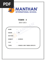g6 Forces Revision Questions | PDF | Force | Gravity