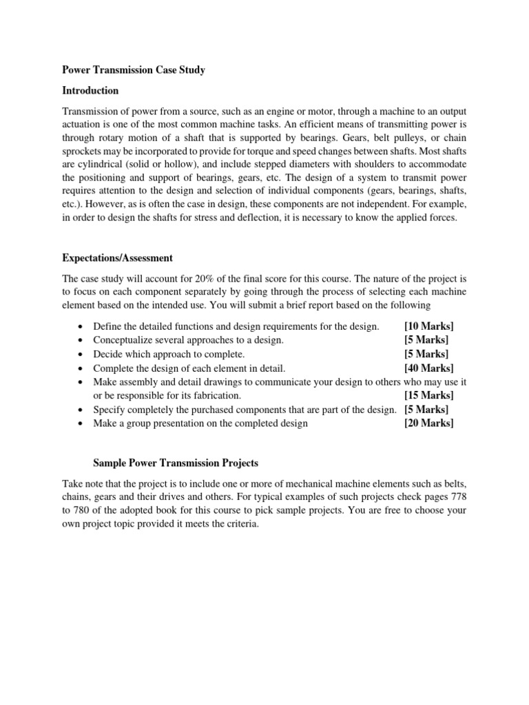 Power Transmission Equipment Design Guide | PDF