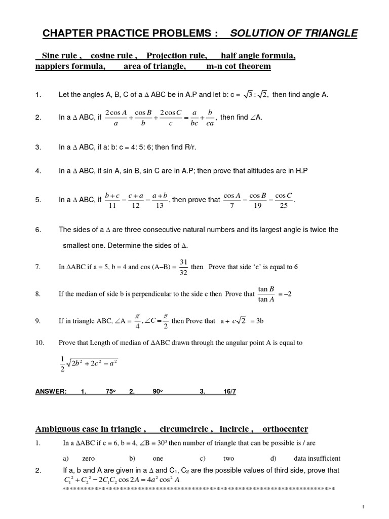 CPP-Solution of Triangle SMC NEW | PDF | Triangle | Classical Geometry