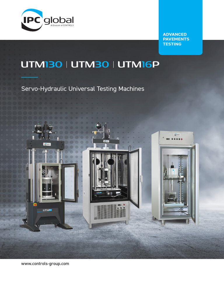 Servo-Hydraulic Testing Machines | PDF