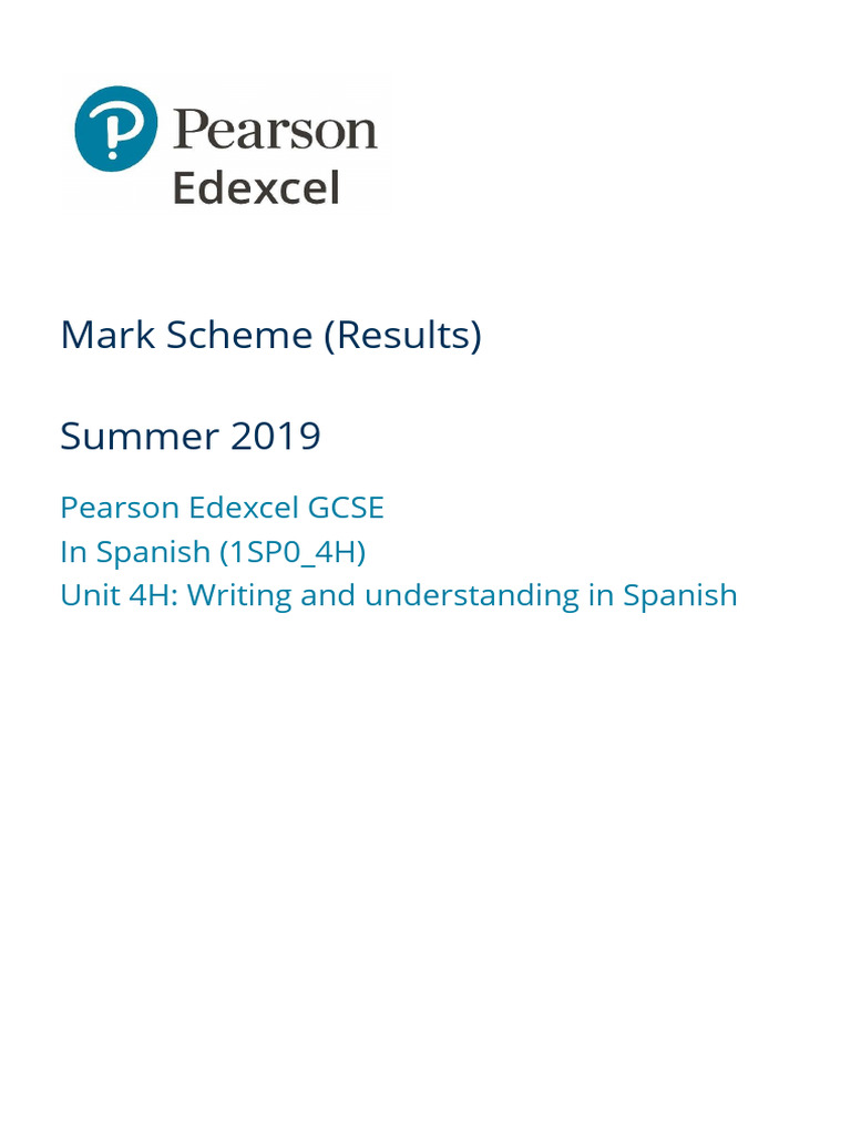 Higher Writing Mark Scheme | PDF | Grammar | Ambiguity