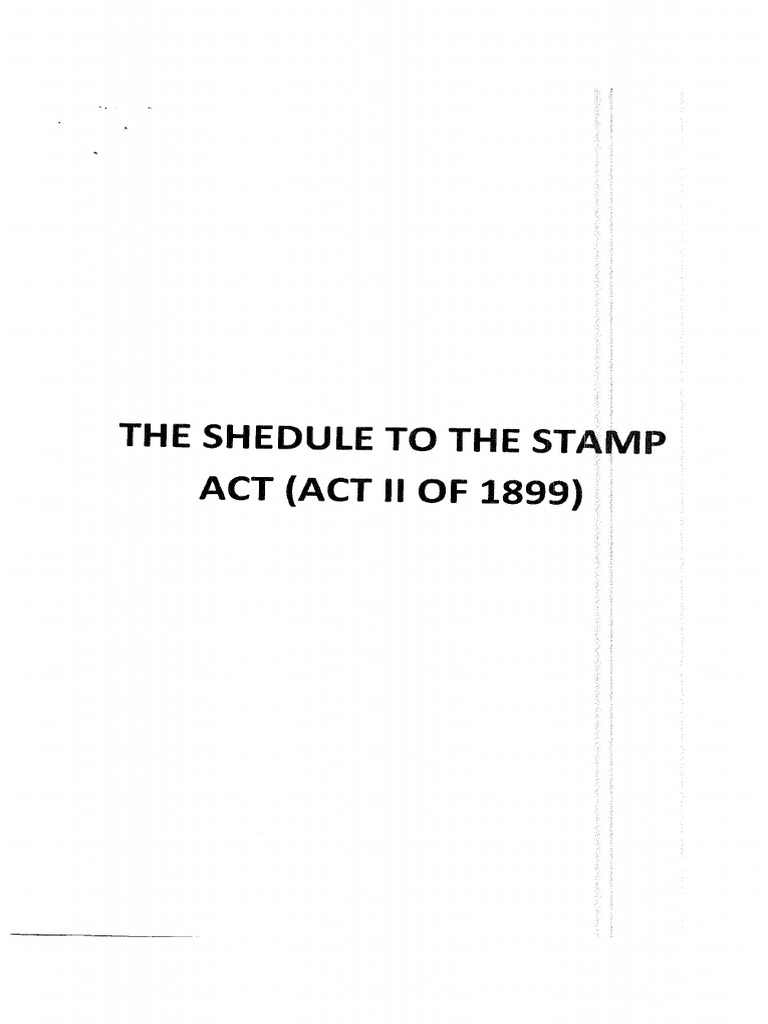 Fee Schedule Stamps | PDF