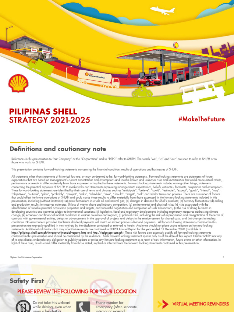 Pilipinas Shell Strategy 2021-2025 Overview | PDF | Risk | Petroleum