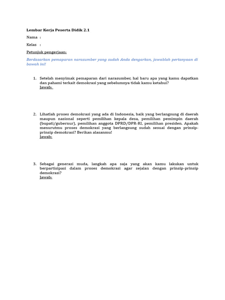 LK 2.1 Seputar Talkshow | PDF