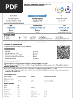 IRCTC Sample Ticket Format | PDF | Identity Document | Ticket (Admission)