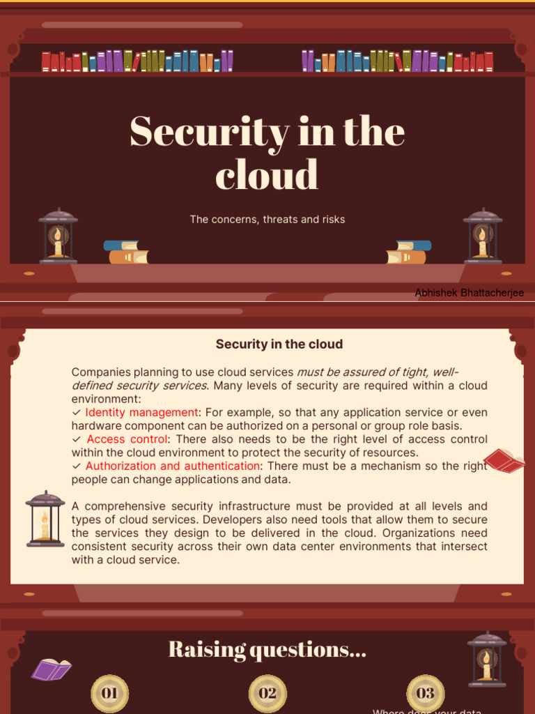 Unit5 Cloud Security | PDF | Cloud Computing | Security