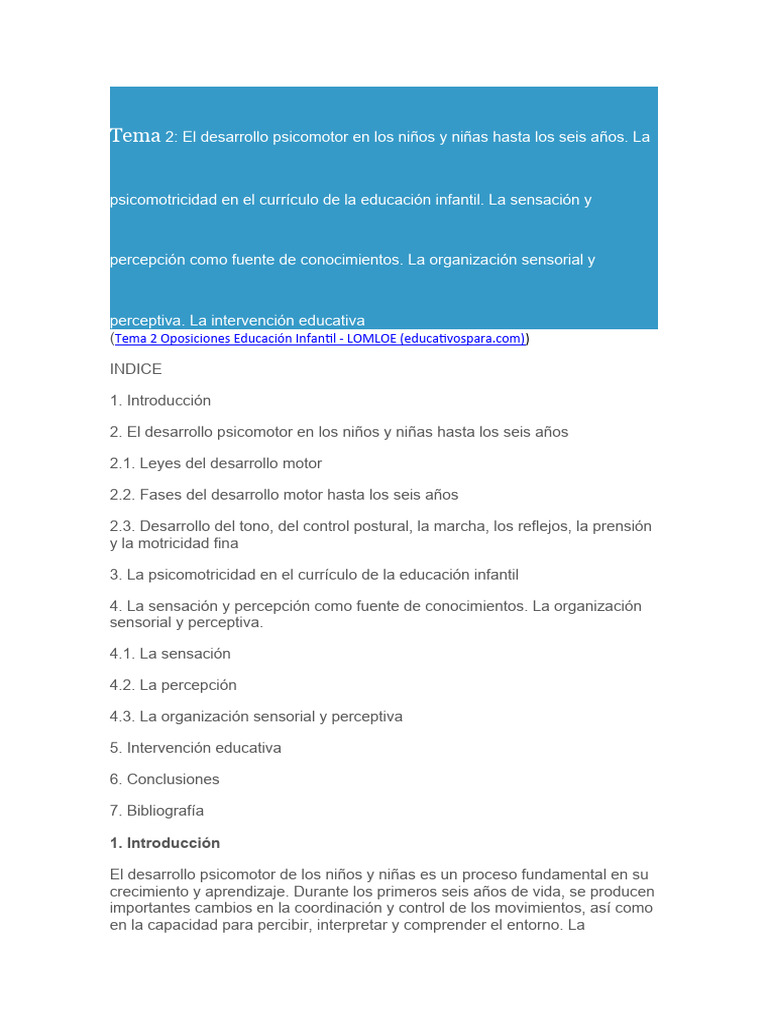 Tema 2 Web Pdf Percepción Cerebro