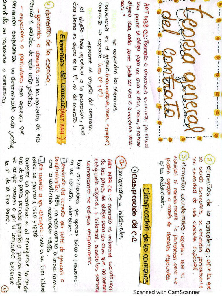 Teoría de Los Ctos | PDF