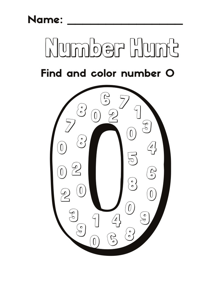 Numbers 0 - 9 | PDF