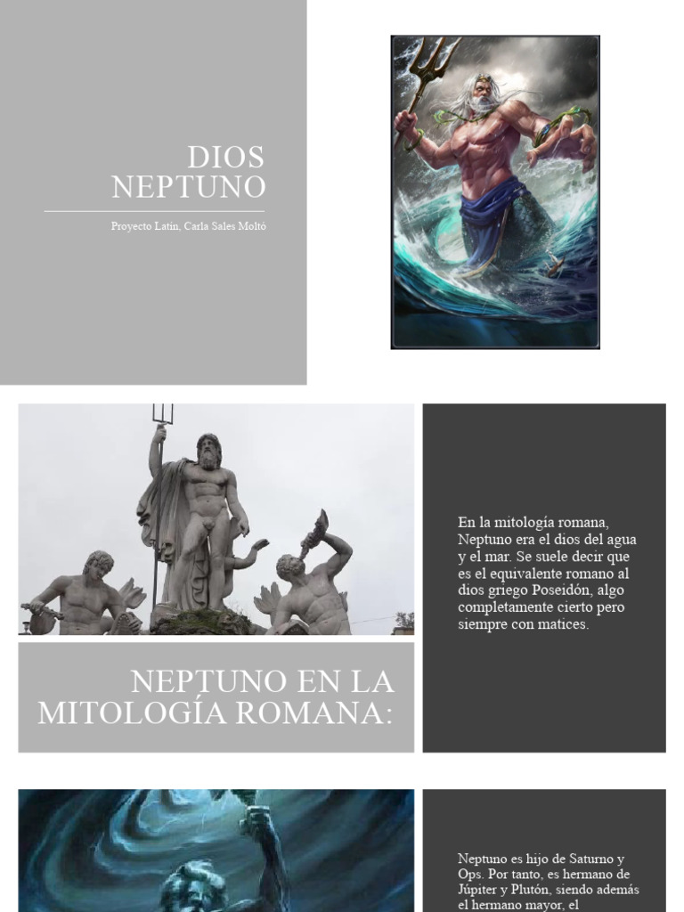 Dios Neptuno | PDF | Mitología