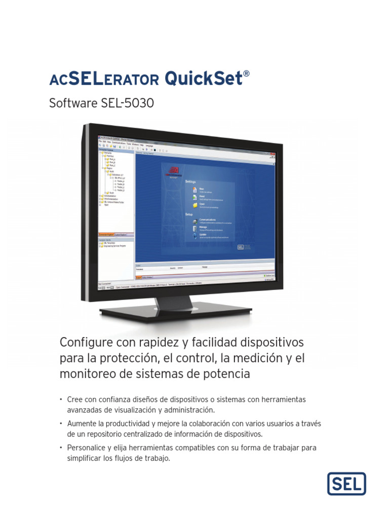 acSELerator QuickSet SEL-5030 ES | Descargar gratis PDF | Software ...