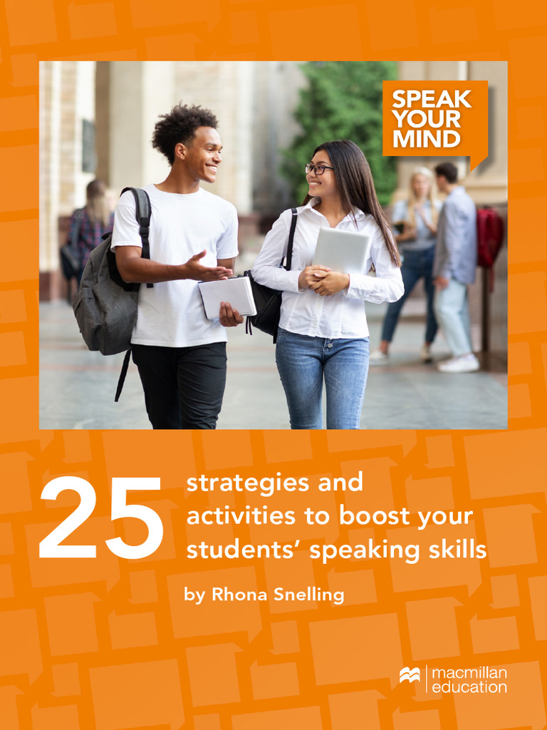 25 Activities and Strategies To Boost Speaking | PDF | English Language ...