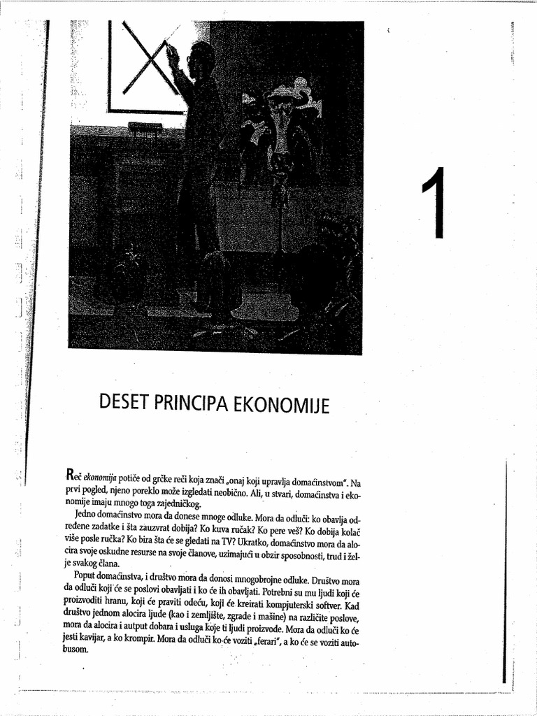 10 Principa Ekonomije | PDF