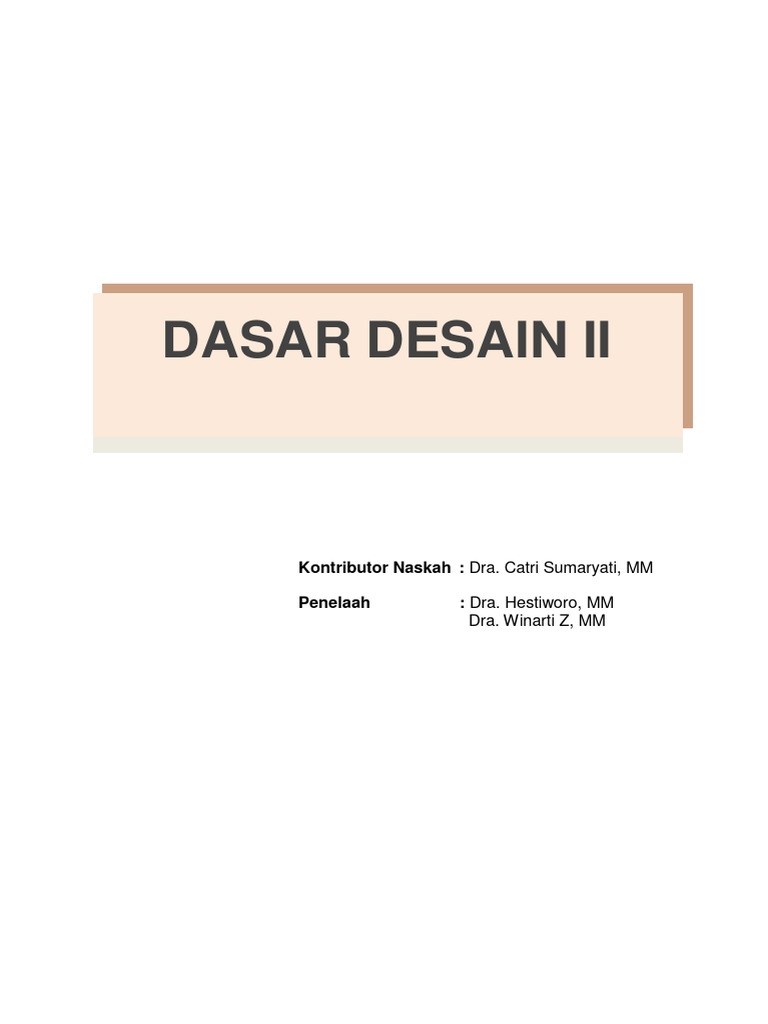 Materi X DKV Sem 2 | PDF | Seni