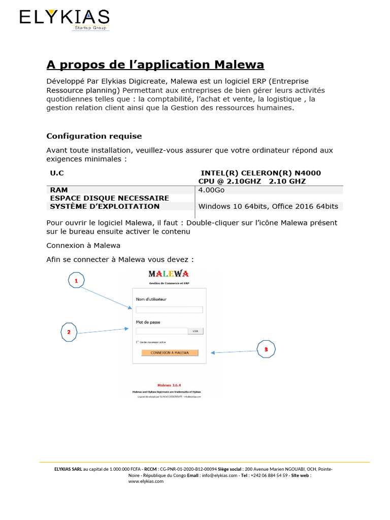 Manuel D'utilisation Malewa Copie | PDF | Facture | Inventaire