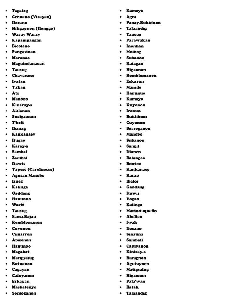 Tagalog | PDF Tagalog | PDF