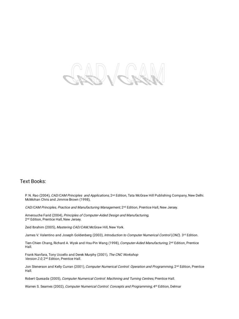 Cadcam Unit-1 | PDF | Printer (Computing) | Liquid Crystal Display