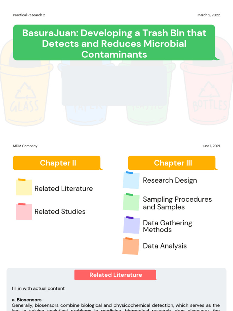 Phase 2 | PDF | Landfill | Biosensor