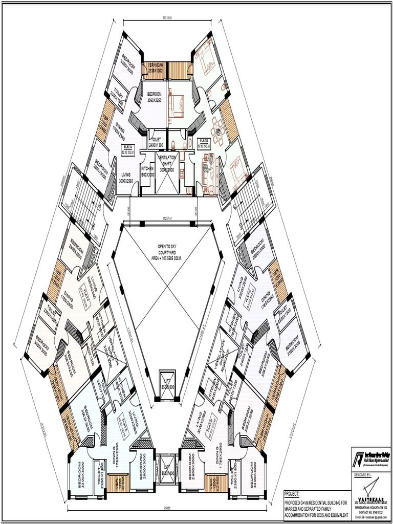 3 BHK Building | PDF