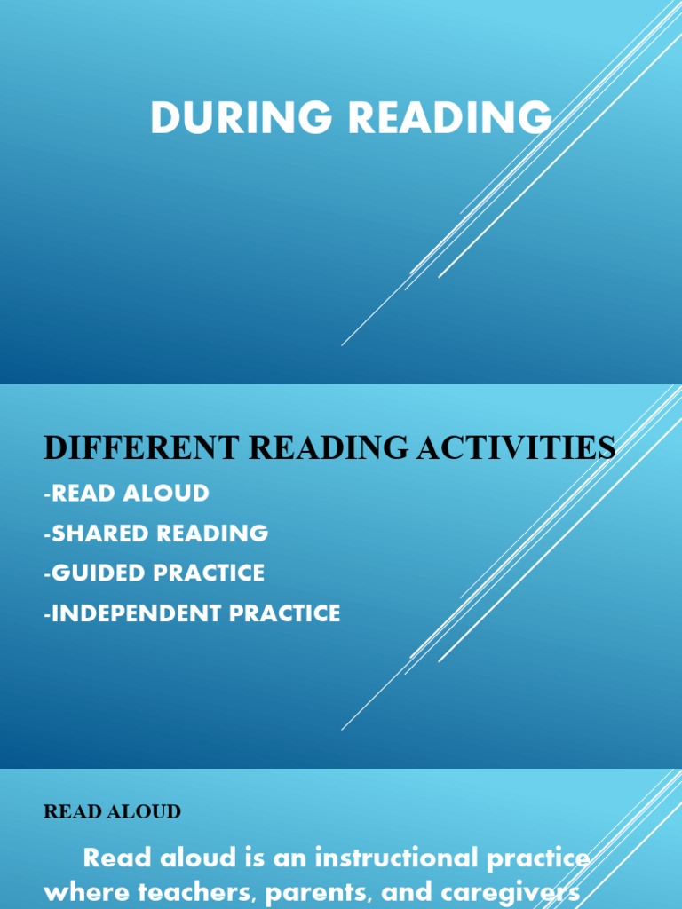 Presentation For ELLN During REading | PDF