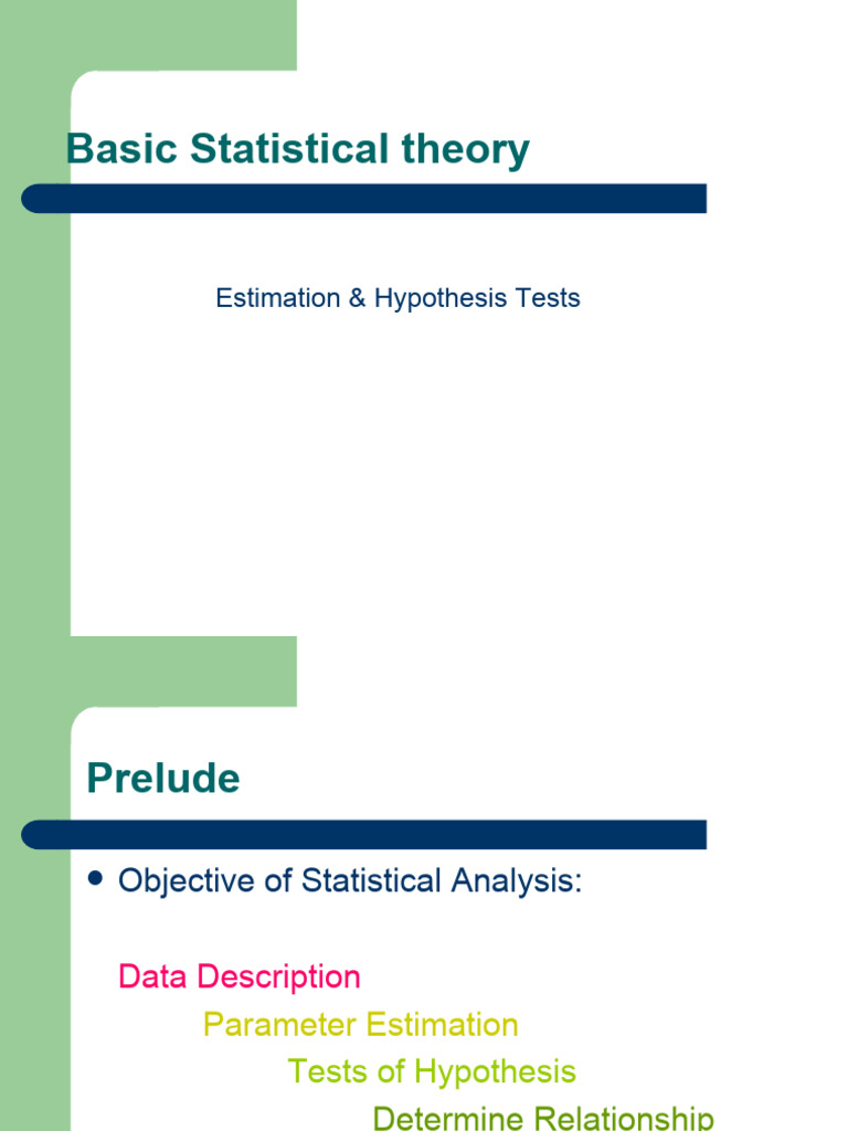 Basic Stat | PDF | Type I And Type Ii Errors | Statistical Significance