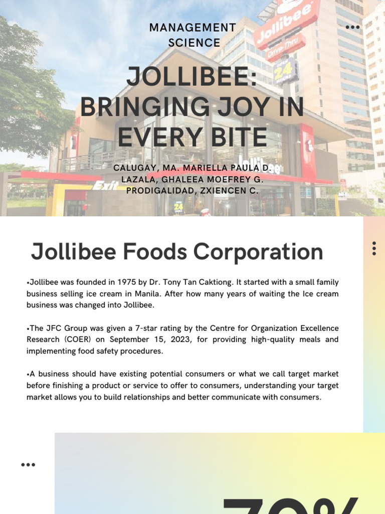 Jollibee Foods Corporation | PDF