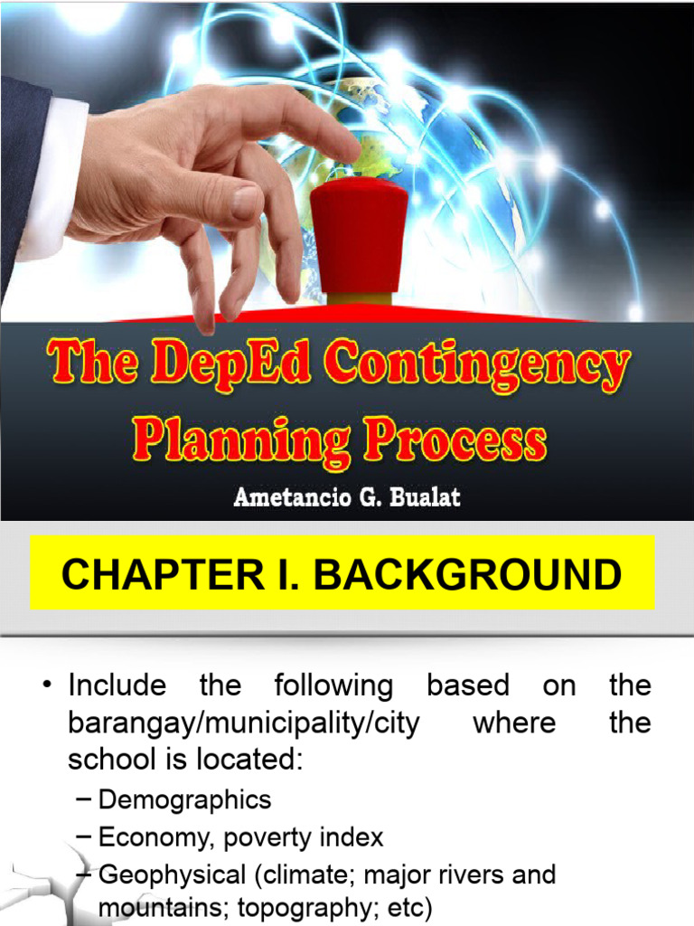 3 The DepEd Contingency Planning Process | Download Free PDF | Hazards