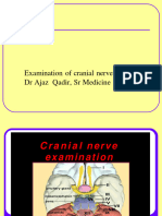 Cranial Nerve Examination OSCE Guide | PDF | Human Anatomy | Human Eye