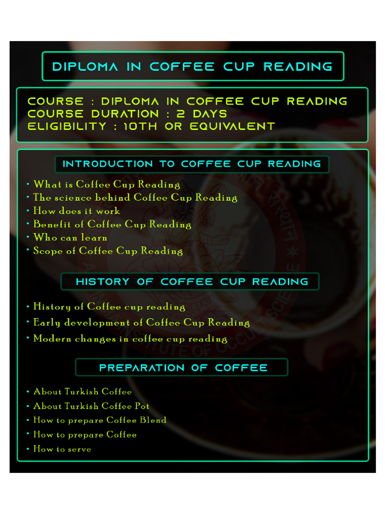 ? Coffee-Cup-Syllabus | PDF