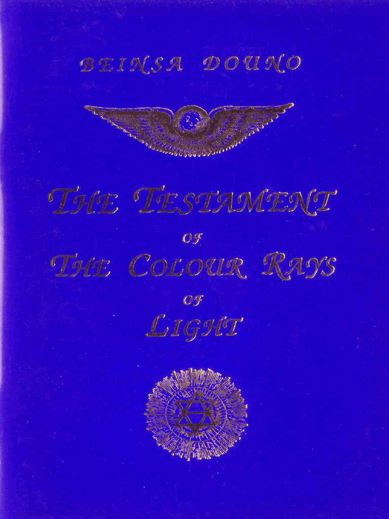 Pages From Beinsa - Douno - The Testament of The Colour Rays of Light ...