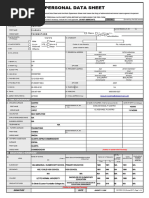 Educational Background for PDS | PDF | Academic Degree | Educational Stages