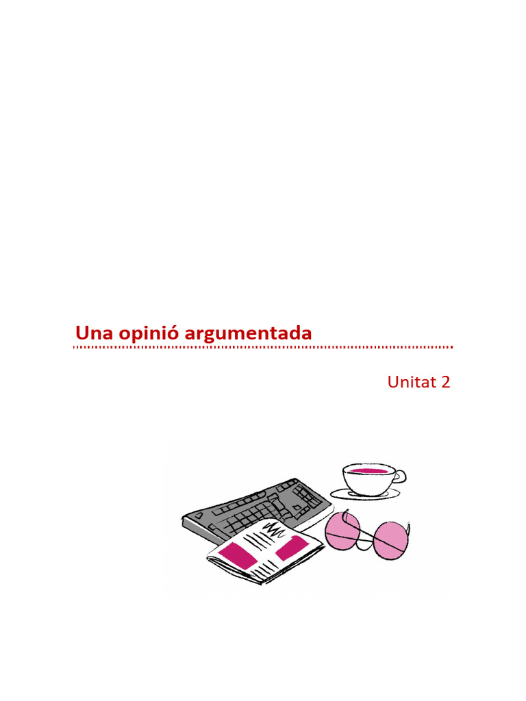 Dossier Unitat 2 Article Opinio | PDF