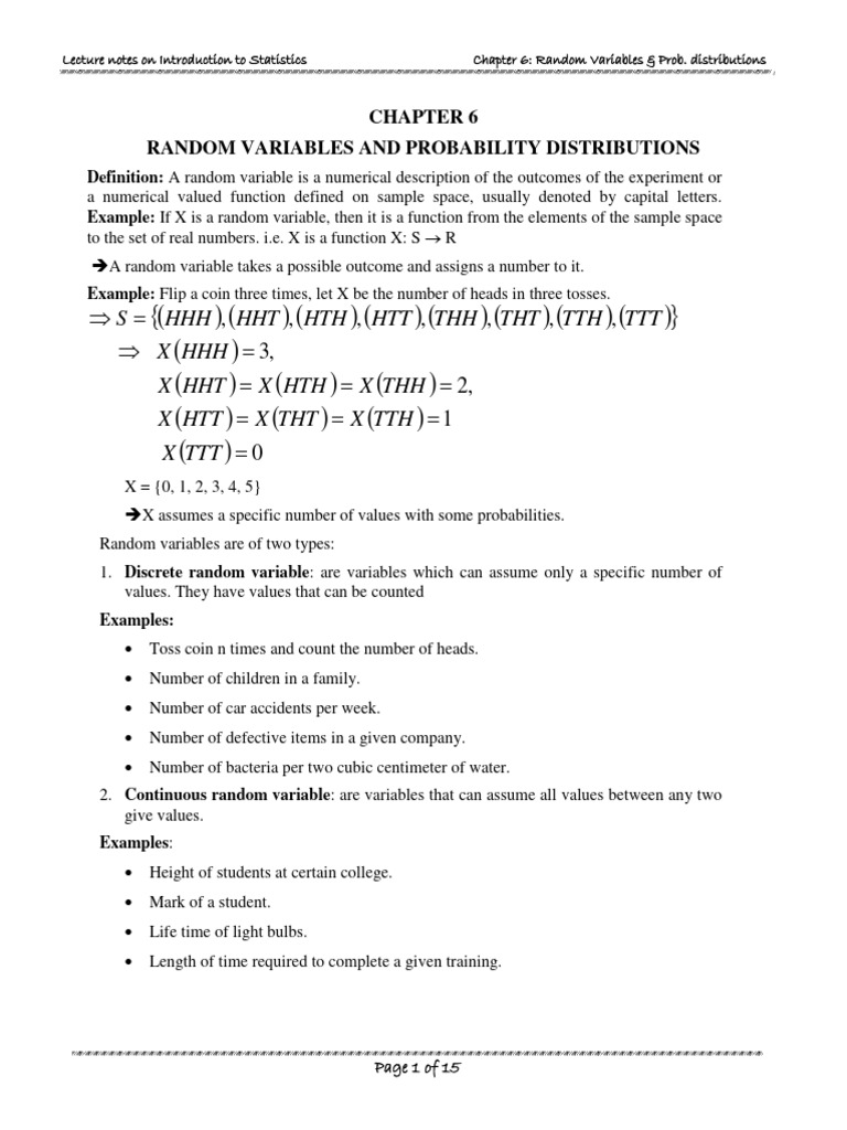Statics Chapter 6 66 | PDF | Probability Distribution | Normal Distribution